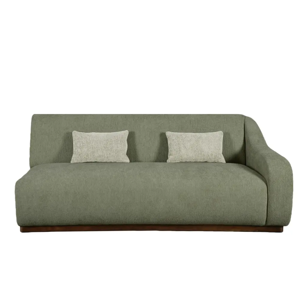 Nex Right Corner Sofa - Olive Green - United Furniture